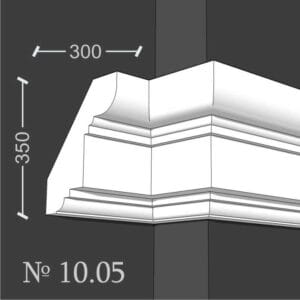 High Quality Production of Decorative Foam Exterior Cornices