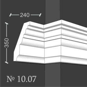 High Quality Production of Decorative Foam Exterior Cornices