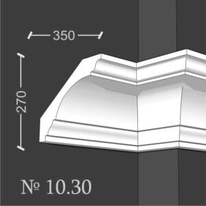 High Quality Production of Decorative Foam Exterior Cornices
