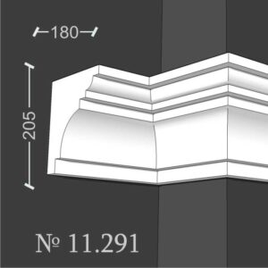 High Quality Production of Decorative Foam Exterior Cornices