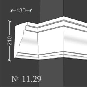 High Quality Production of Decorative Foam Exterior Cornices