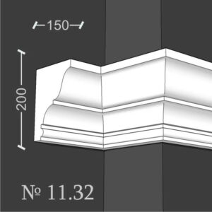 High Quality Production of Decorative Foam Exterior Cornices