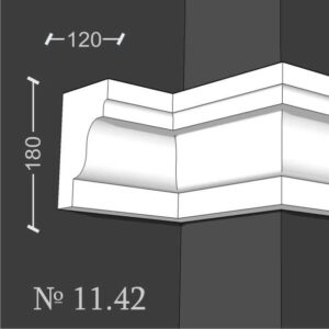 High Quality Production of Decorative Foam Exterior Cornices