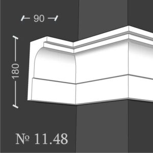 High Quality Production of Decorative Foam Exterior Cornices