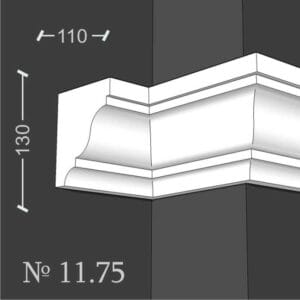 High Quality Production of Decorative Foam Exterior Cornices