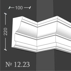 High Quality Production of Decorative Foam Exterior Cornices