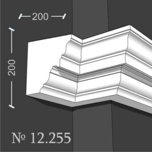 High Quality Production of Decorative Foam Exterior Cornices