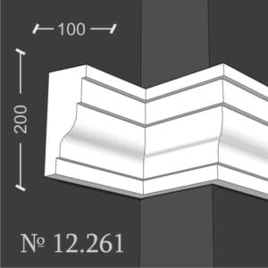 High Quality Production of Decorative Foam Exterior Cornices