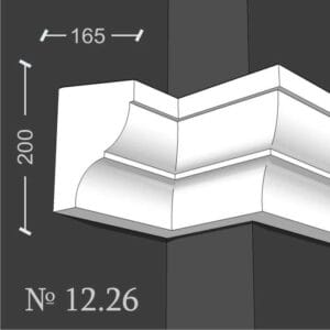High Quality Production of Decorative Foam Exterior Cornices