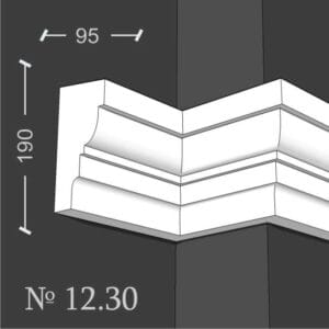High Quality Production of Decorative Foam Exterior Cornices