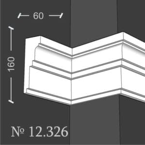 High Quality Production of Decorative Foam Exterior Cornices