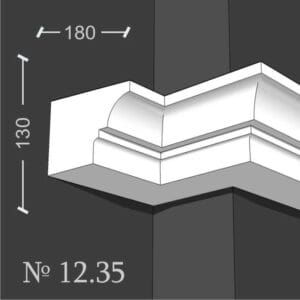 High Quality Production of Decorative Foam Exterior Cornices