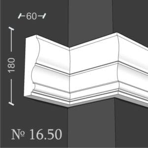 High Quality Production of Decorative Foam Exterior Cornices
