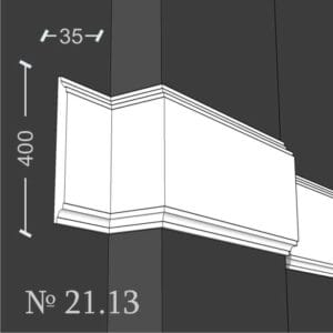 High Quality Production of Decorative Foam Exterior Cornices