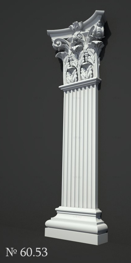 Foam Interior & Exterior Pilasters for Home | Production • ArtFacade