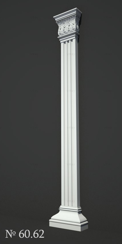 Foam Interior & Exterior Pilasters for Home | Production • ArtFacade