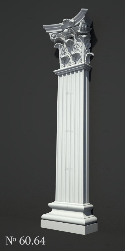 Foam Interior & Exterior Pilasters for Home | Production • ArtFacade