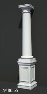 Exterior Decorative Foam Columns ~ Column Cladding ~ Production
