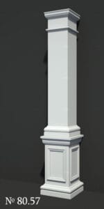 Exterior Decorative Foam Columns ~ Column Cladding ~ Production