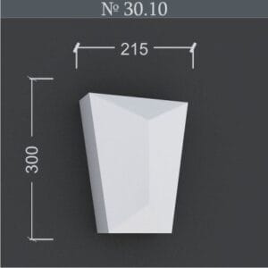 Exterior Foam Keystones