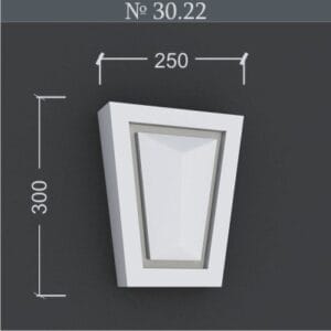 Exterior Foam Keystones
