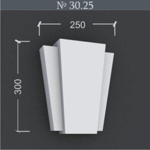 Exterior Foam Keystones