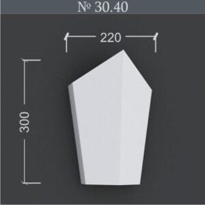 Exterior Foam Keystones