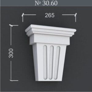 Exterior Foam Keystones