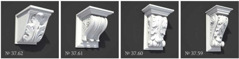 Foam Decorative Exterior Corbels | Production