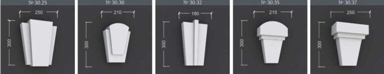 Exterior Foam Keystones
