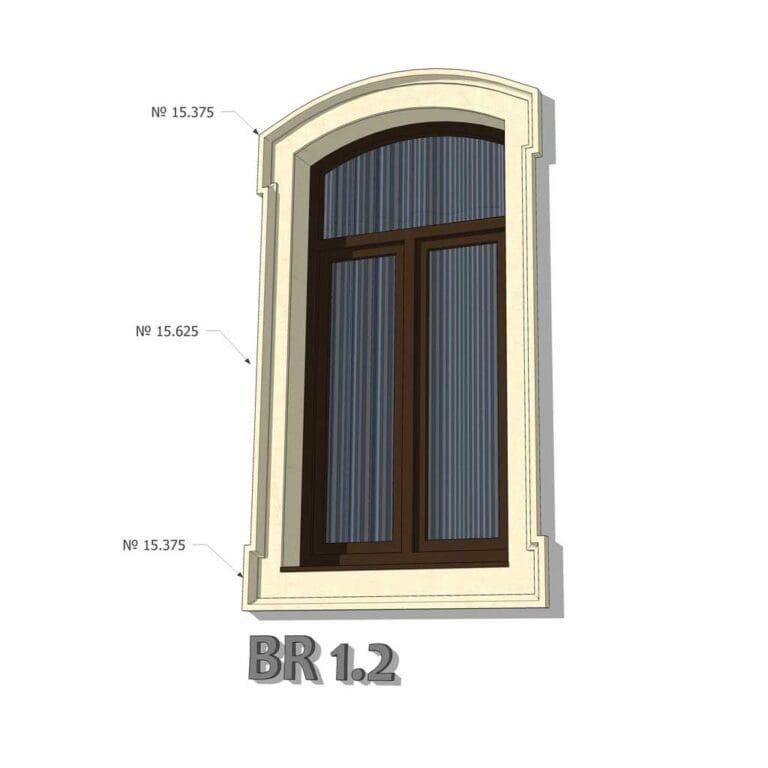 Exterior Foam Keystones