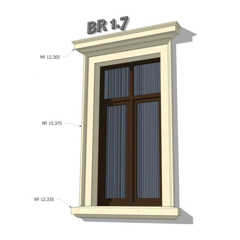 Exterior Foam Keystones