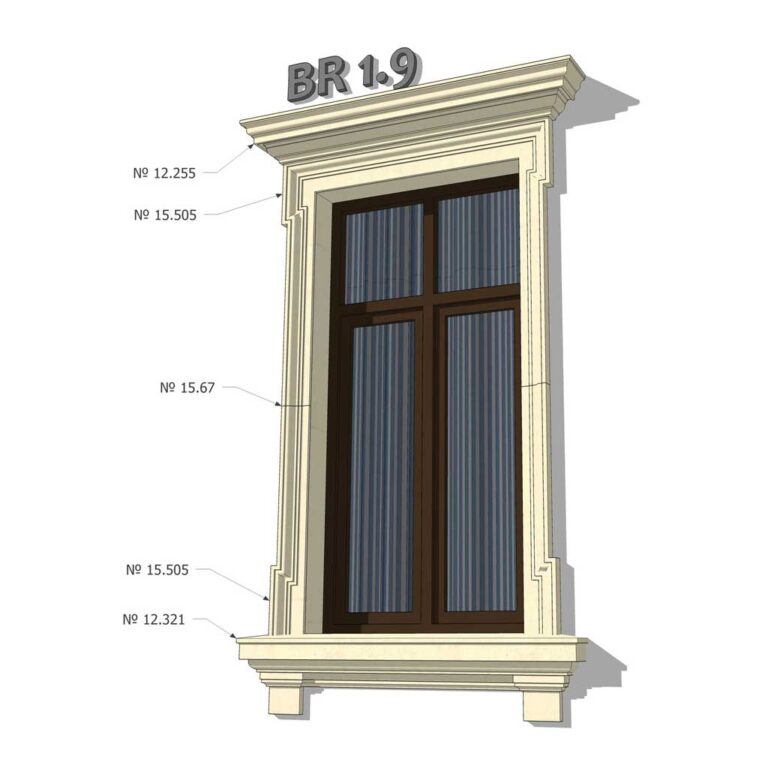Exterior Foam Keystones
