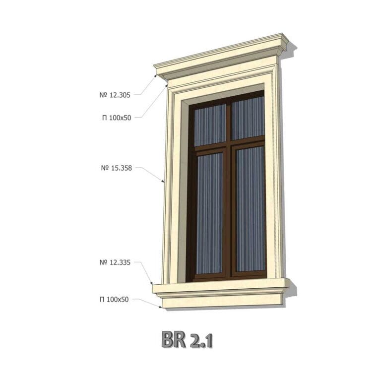 Exterior Foam Keystones